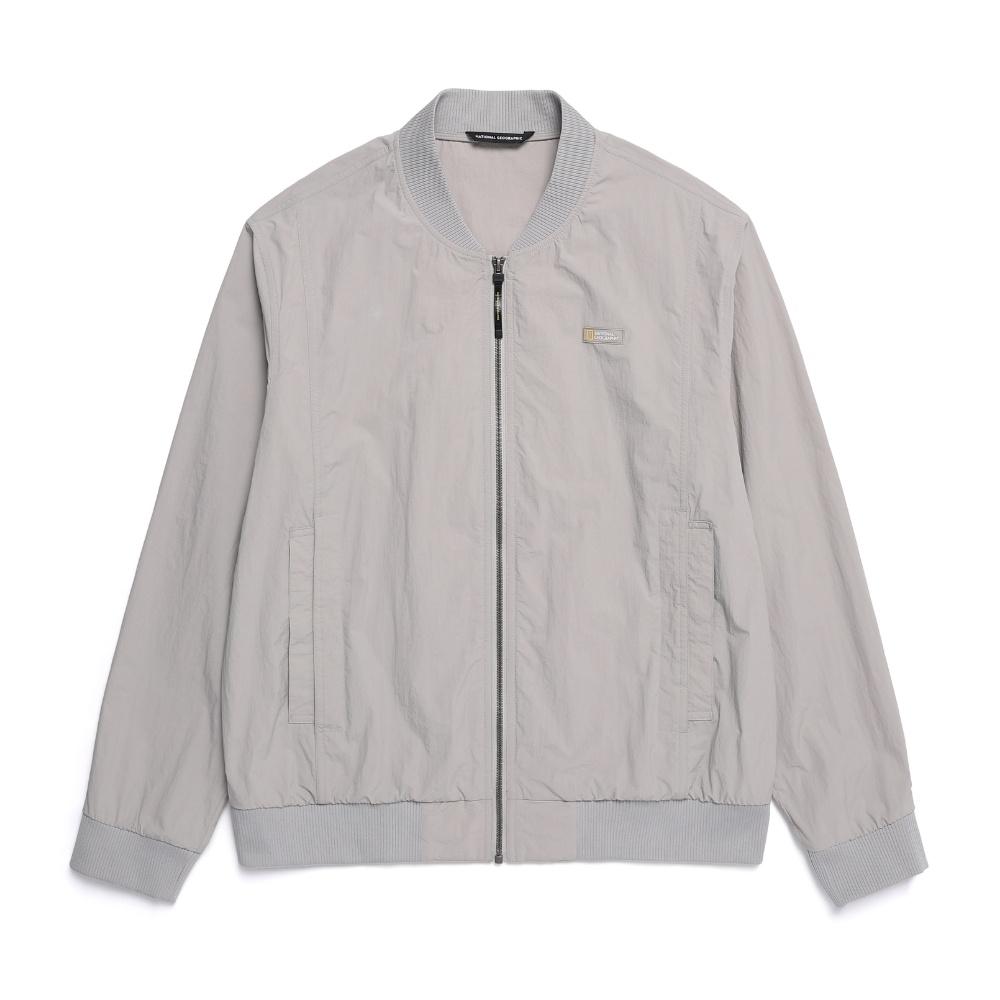 N252MJP030 미노우 홑겹 항공 점퍼 MOURNING GREY - N.STATION